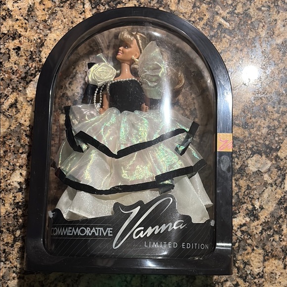 Source Unknown | Toys | Vintage Vanna White Limited Edition Doll Black ...